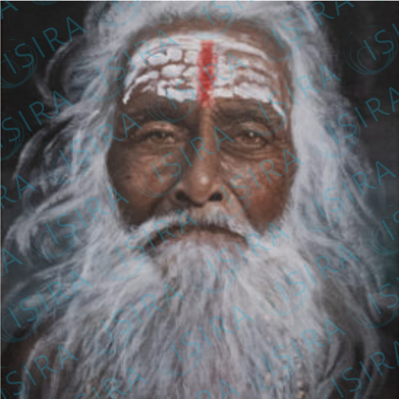 Sri Baba Shiv Ji Tiwari Portrait - Isira - Holistic Awakening